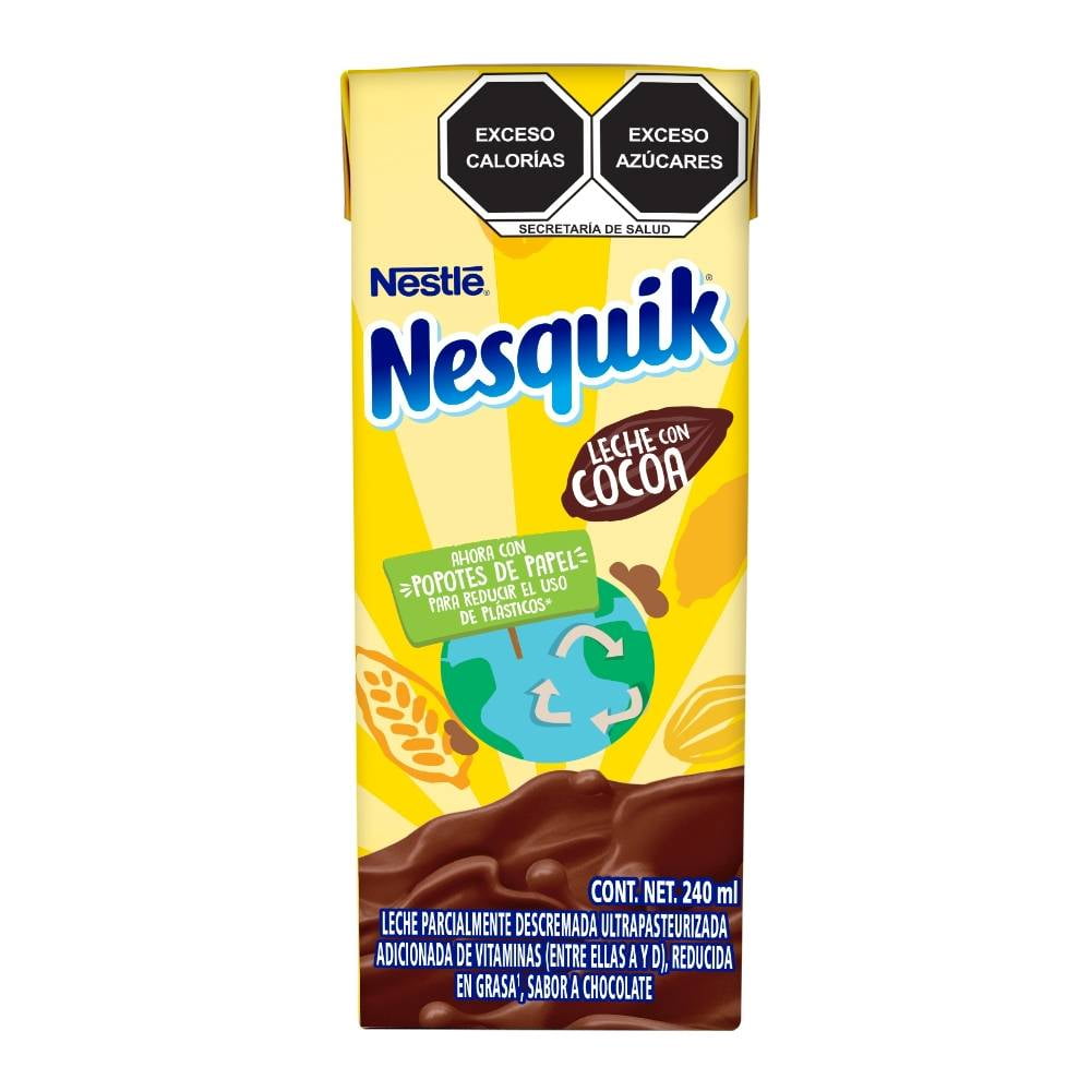 Leche Nestlé Nesquik sabor chocolate 240 ml | Walmart en línea
