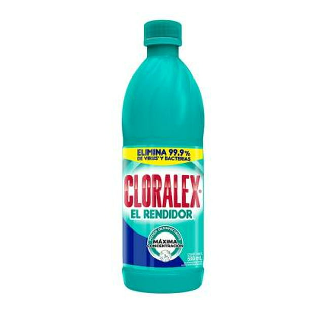 Blanqueador Cloralex El Rendidor 500 ml | Walmart en línea