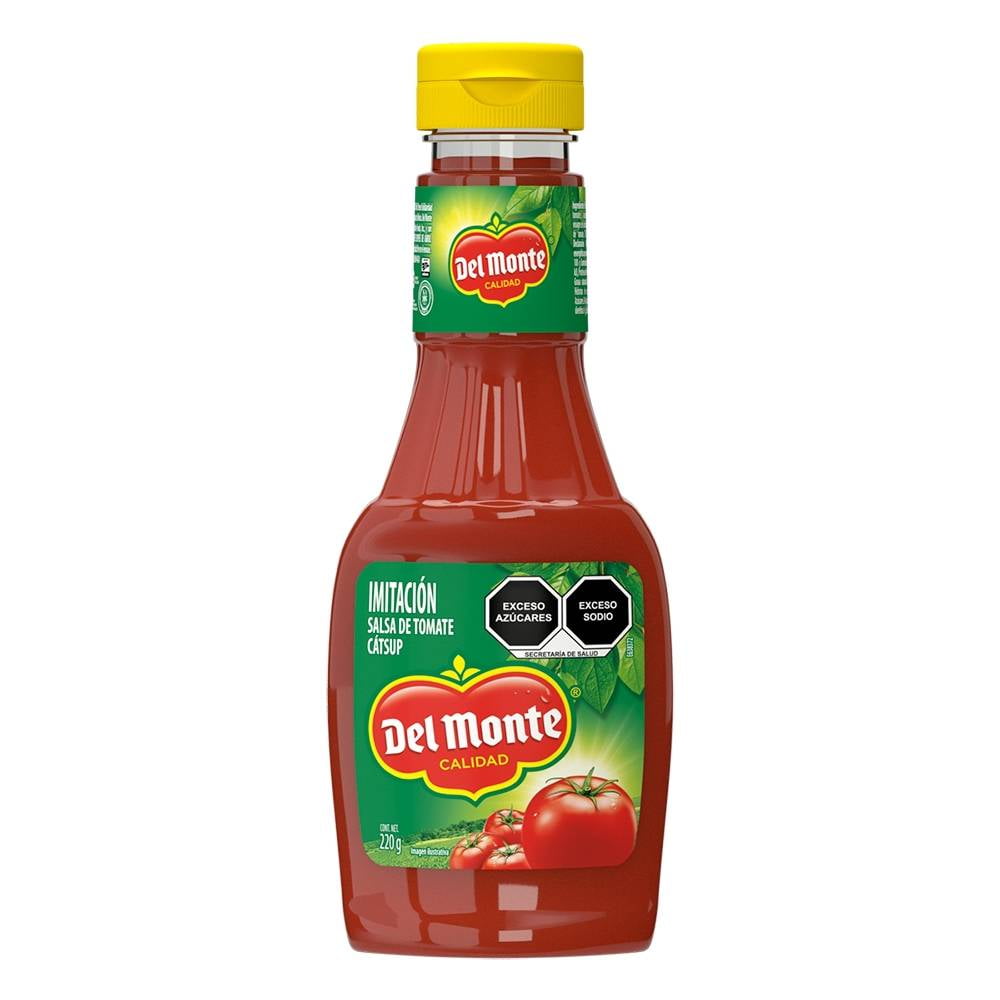 Salsa de tomate Del Monte Cátsup 220 gr | Walmart en línea