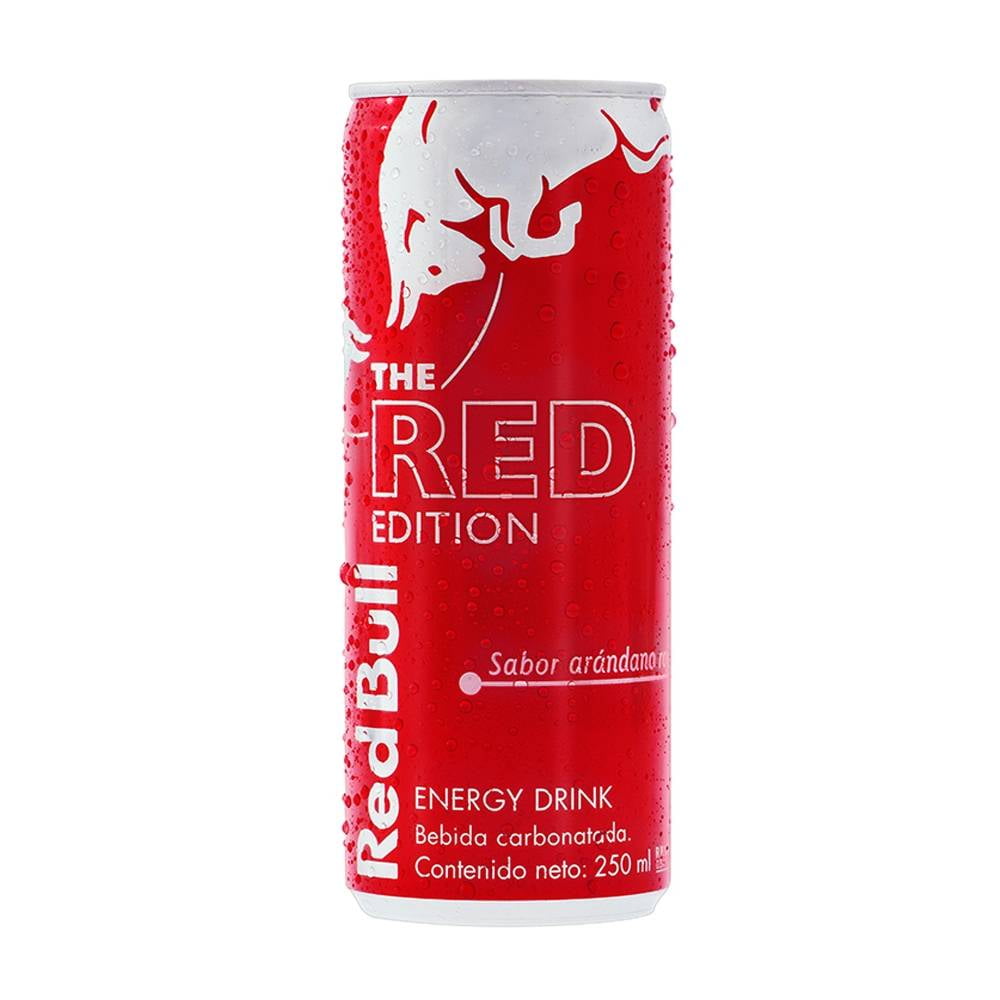 Red Bull The Red Edition sabor arándano rojo 250 ml | Walmart en línea