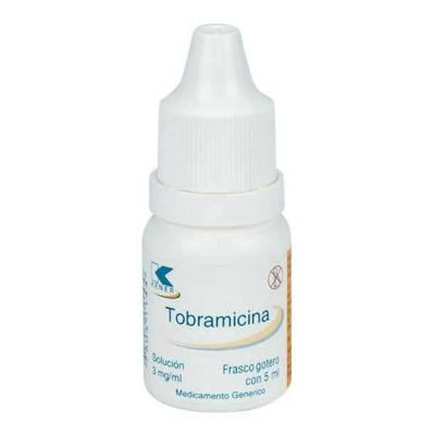 Tobramicina 3 mg/ml solución 5 ml | Walmart en línea