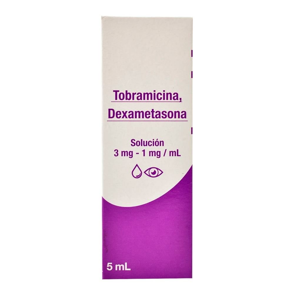 TOBRAMICINA DEXAMETASONA 3MG 1MG SOL 5ML | Walmart en línea