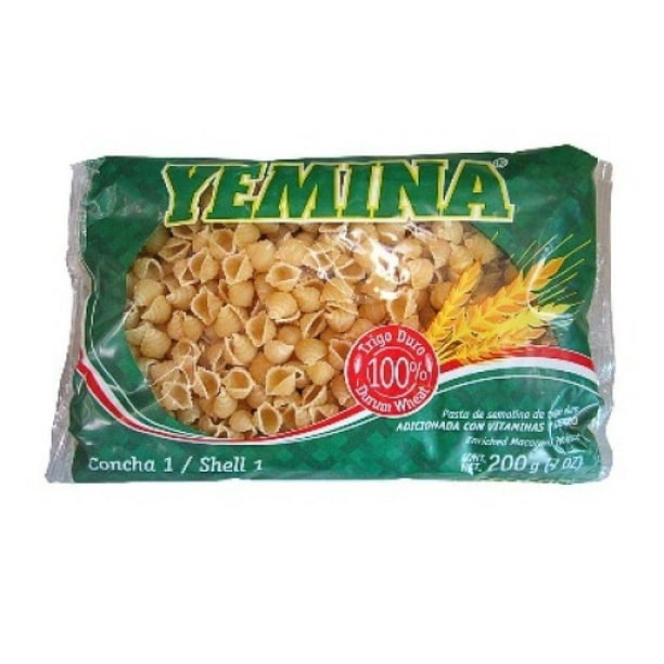 Pasta Yemina concha 200 g | Walmart en línea