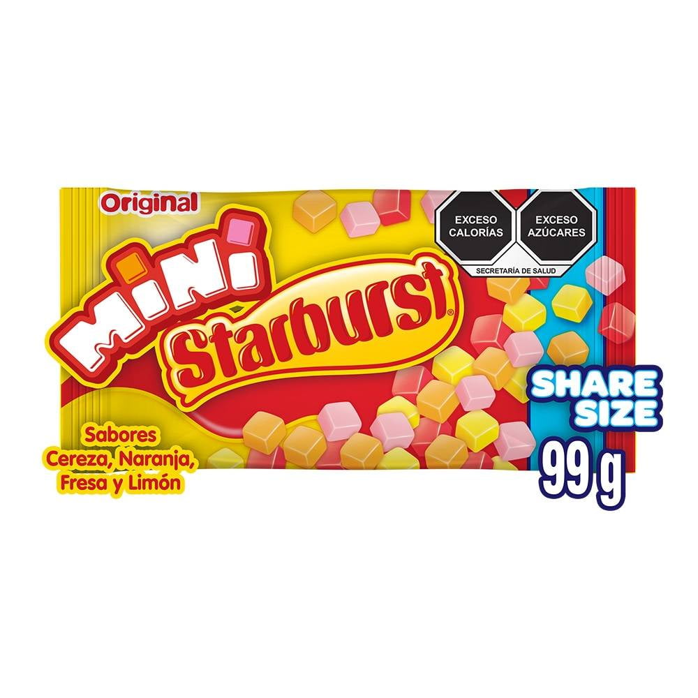 Caramelo suave Starburst Mini 191 g | Walmart en línea