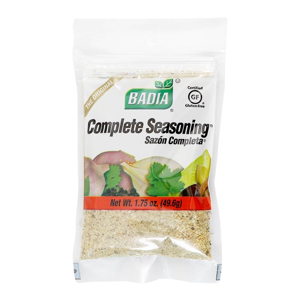 Sazón completa Badia sin gluten bolsa con 49.6 g | Walmart en línea
