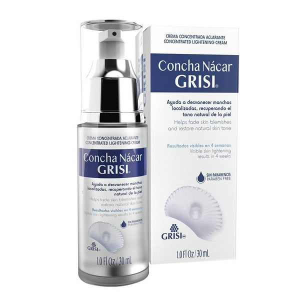 Crema concentrada Grisi concha nácar aclarante 30 ml | Walmart en línea