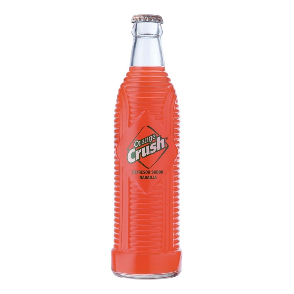 Refresco Crush orange sabor naranja botella de vidrio 355 ml | Walmart ...