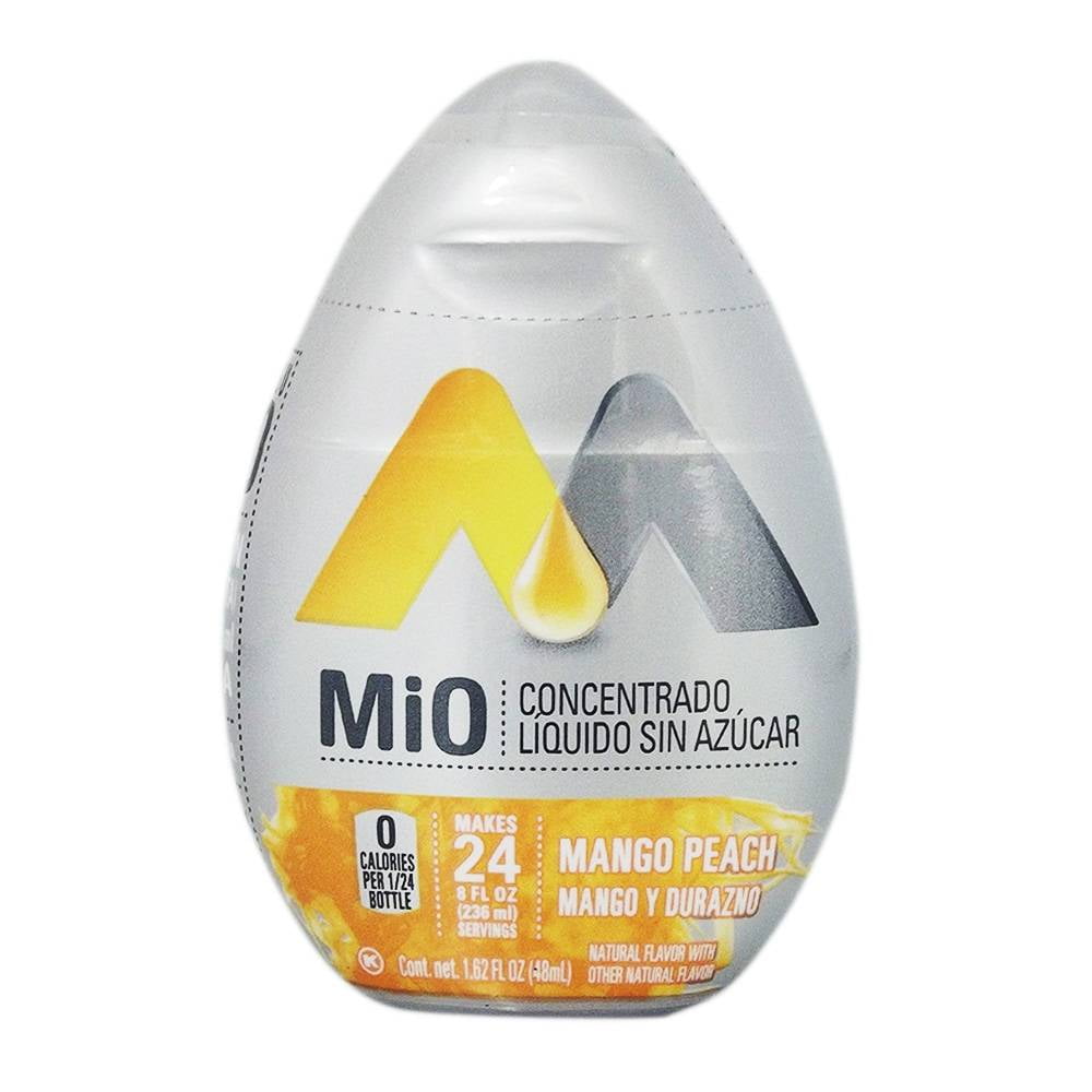Concentrado para bebida Mio sabor mango y durazno sin azúcar 48 ml ...