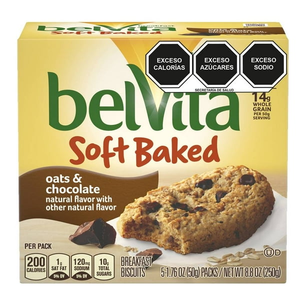 Galletas BelVita de avena y chocolate 250 g | Walmart en línea