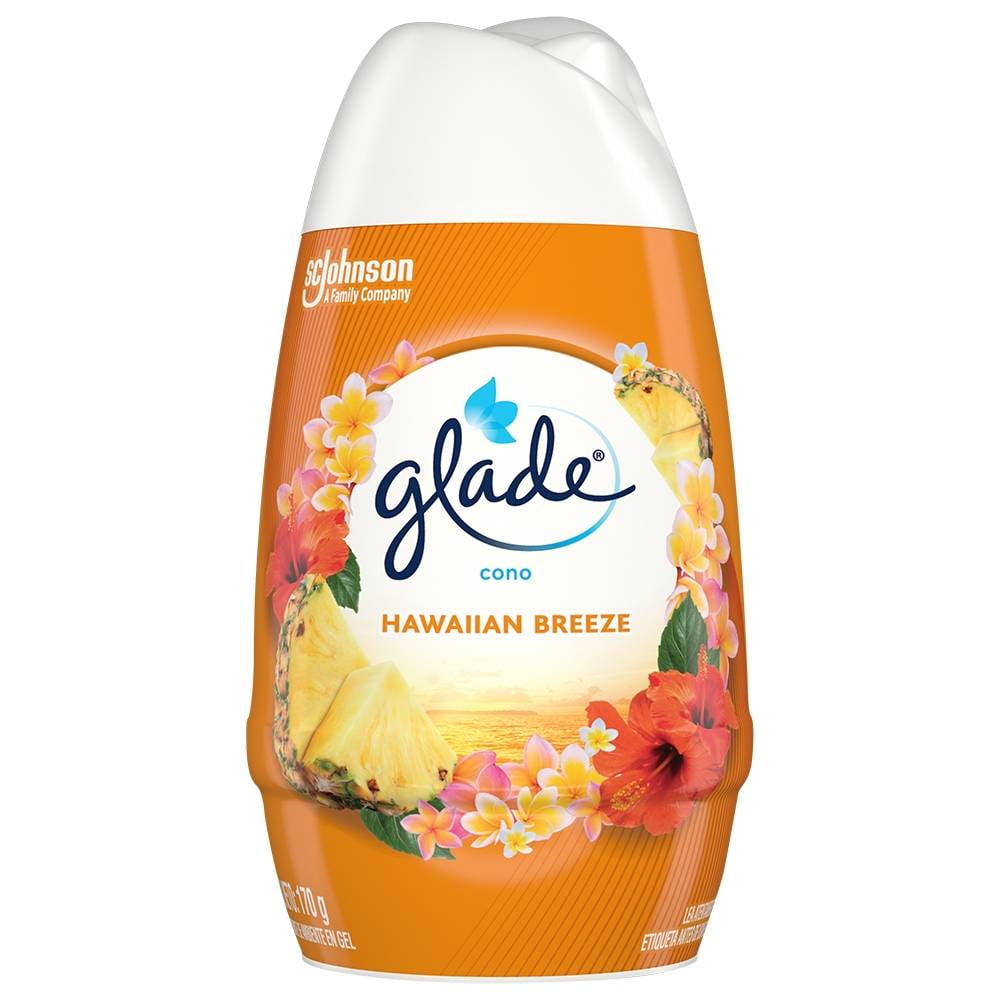 Aromatizante ambiental Glade brisa hawaiana cono en gel 170 g | Walmart ...