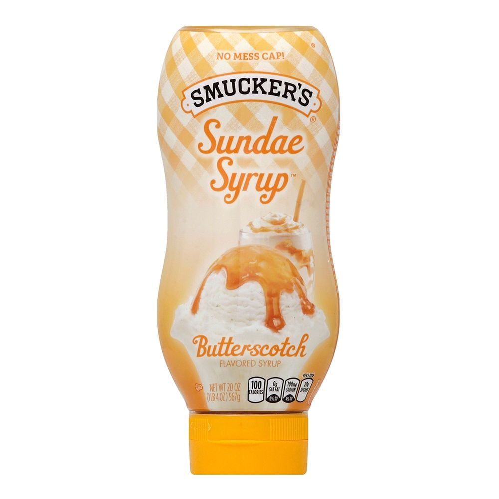 Dulce para helado Smuckers Sundae Syrup sabor mantequilla 567 g ...