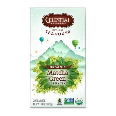 Té verde Celestial Seasonings matcha green orgánico 20 sobres | Walmart ...