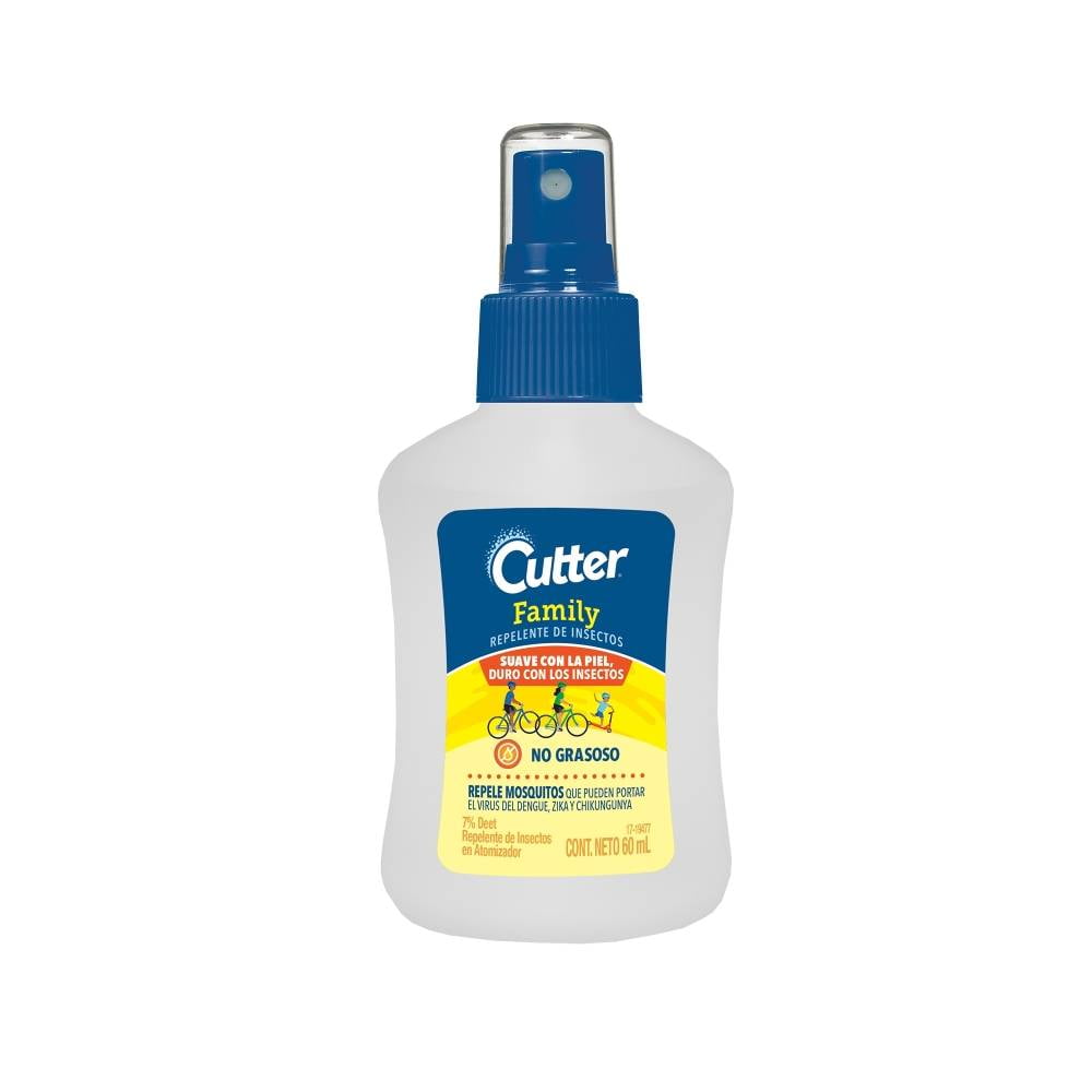 Repelente para mosquitos Cutter Family spray 60 ml | Walmart en línea
