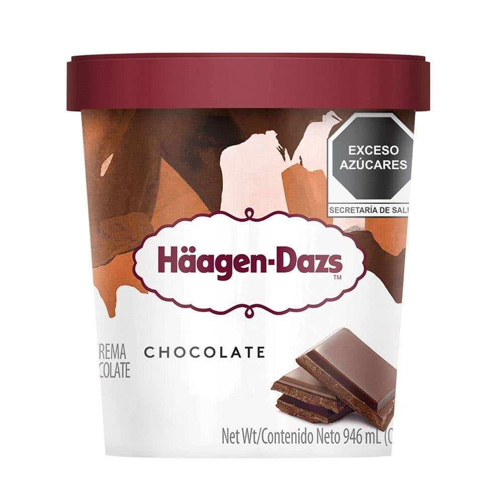 Helado Haagen Dazs chocolate 946 ml | Walmart en línea