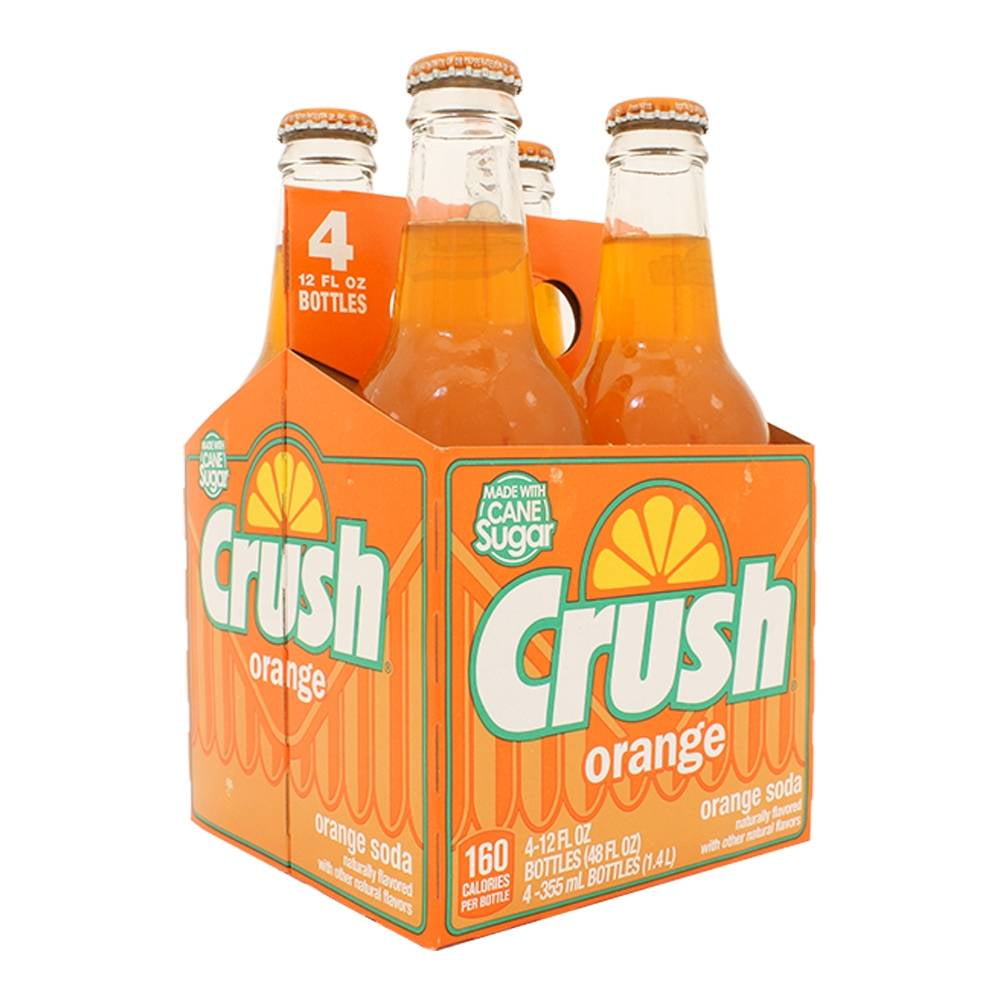Refresco Crush orange 4 botellas de 355 ml c/u | Walmart en línea
