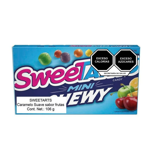 Caramelo suave Sweetarts mini sabor frutas 106 g | Walmart en línea
