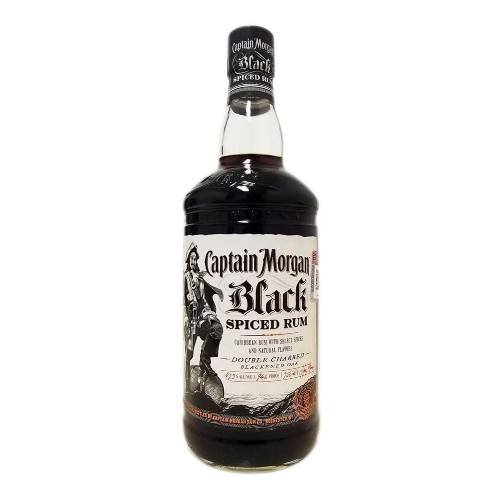 Ron Captain Morgan Black con especias 750 ml | Walmart en línea
