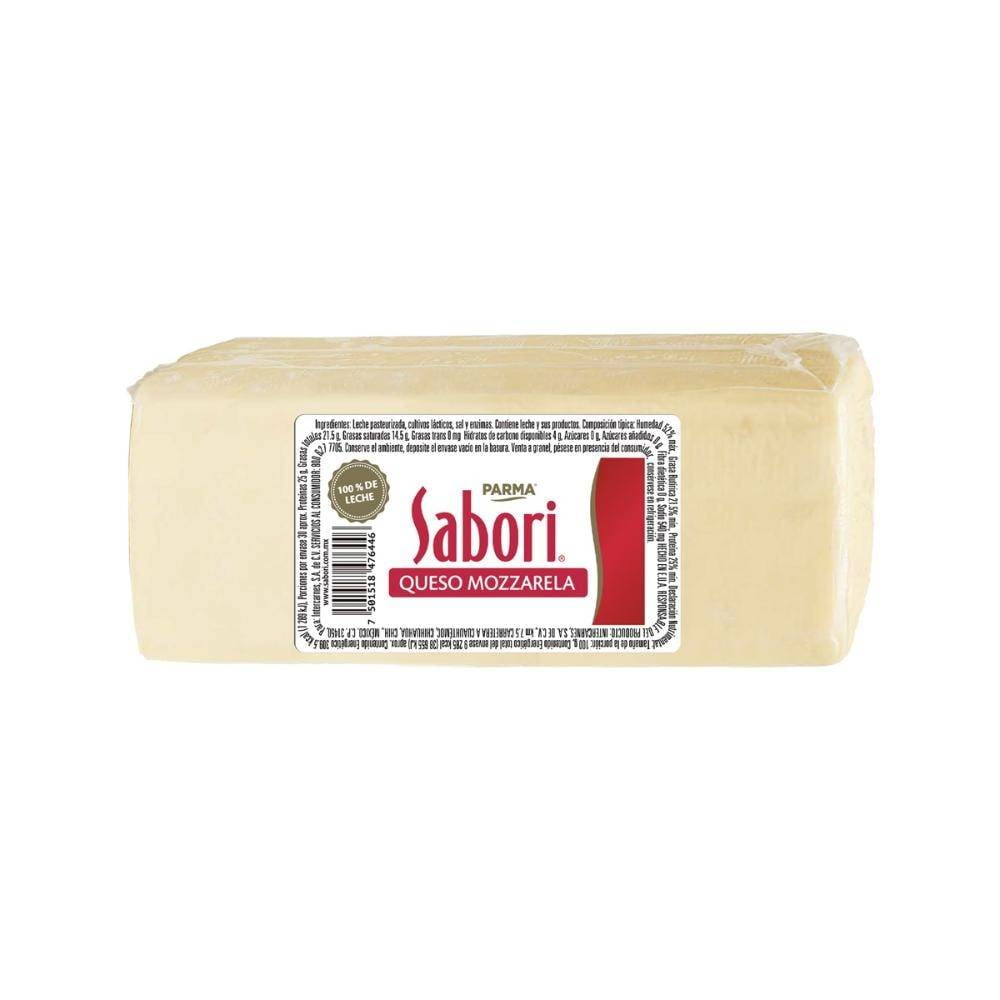 Queso mozzarella Sabori Por kilo. || Bodega Aurrera Despensa a tu Casa