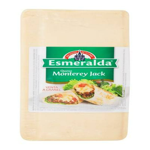Queso Monterrey Jack Esmeralda por kg | Walmart en línea