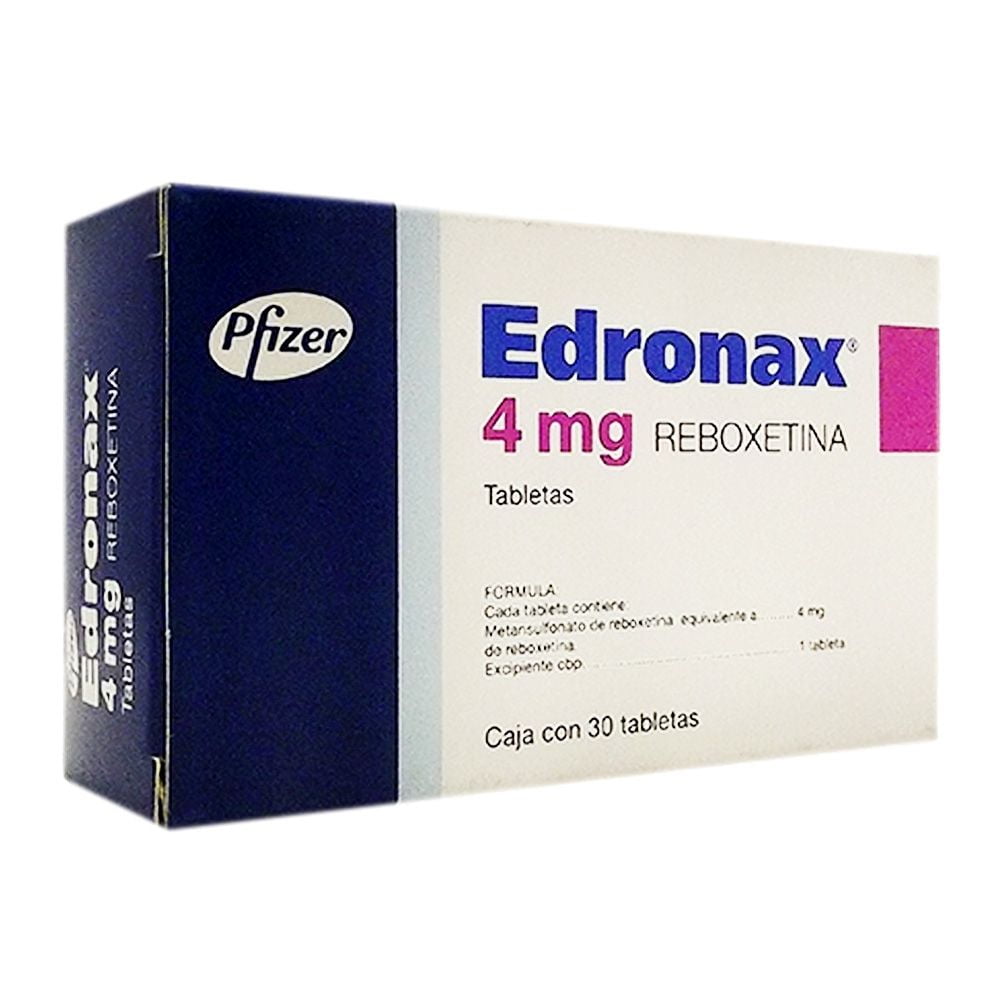 Edronax 4 mg 30 tabletas | Walmart en línea