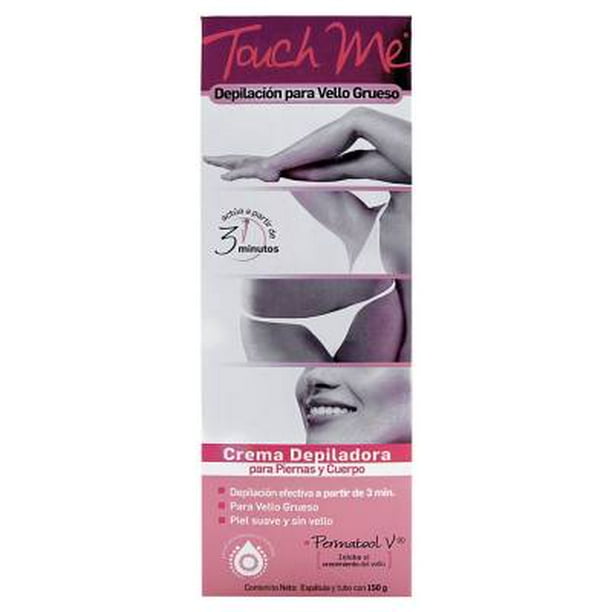 Crema depiladora Touch Me corporal vello grueso 150 g | Walmart en línea