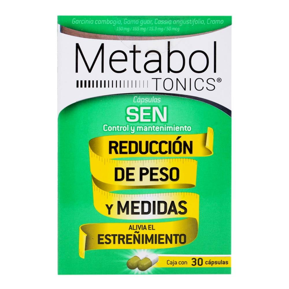Metaboltonics SEN 30 cápsulas | Walmart en línea