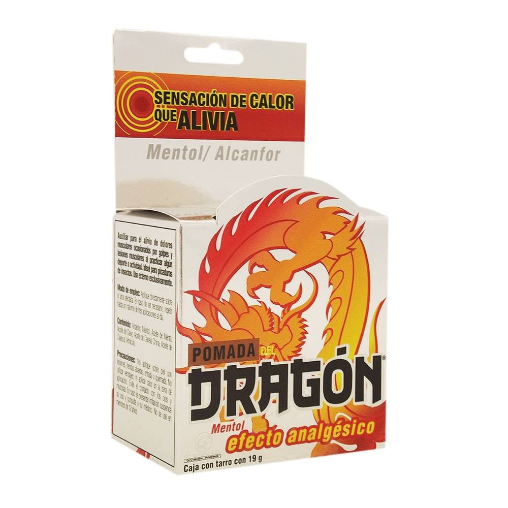 POM DRAGON Pomada del Dragón efecto analgésico 19 g | Walmart en línea