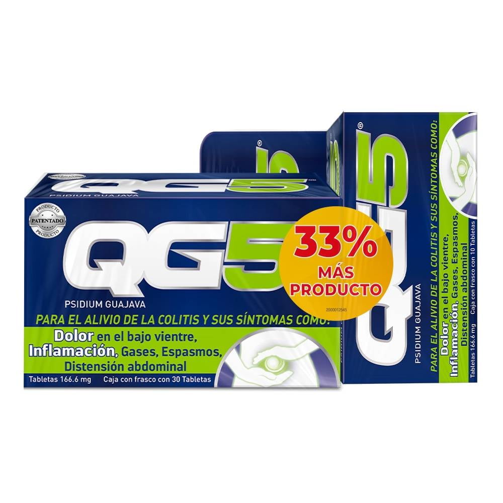 QG5 30 + 10 tabletas 166.6 mg | Walmart en línea