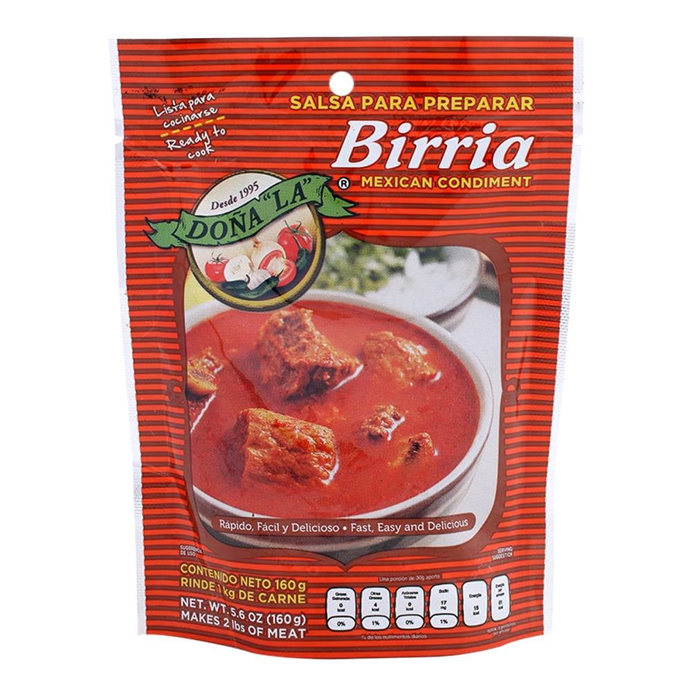 Salsa Doña "La" para preparar birria 160 g | Walmart en línea