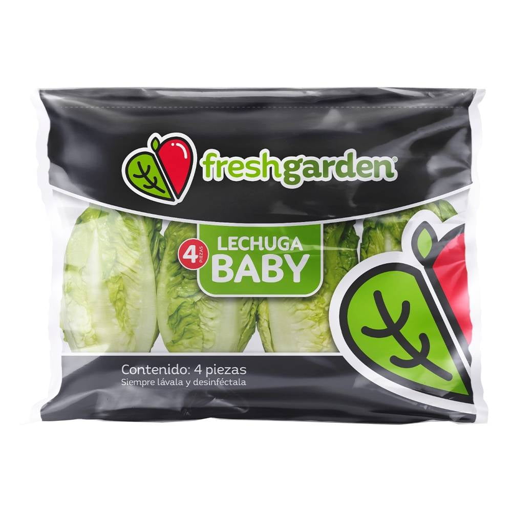 Lechuga baby Fresh Garden 4 piezas | Walmart en línea