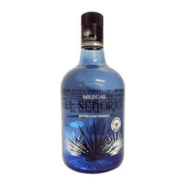 Mezcal El Señorio joven con gusano 750 ml | Walmart en línea