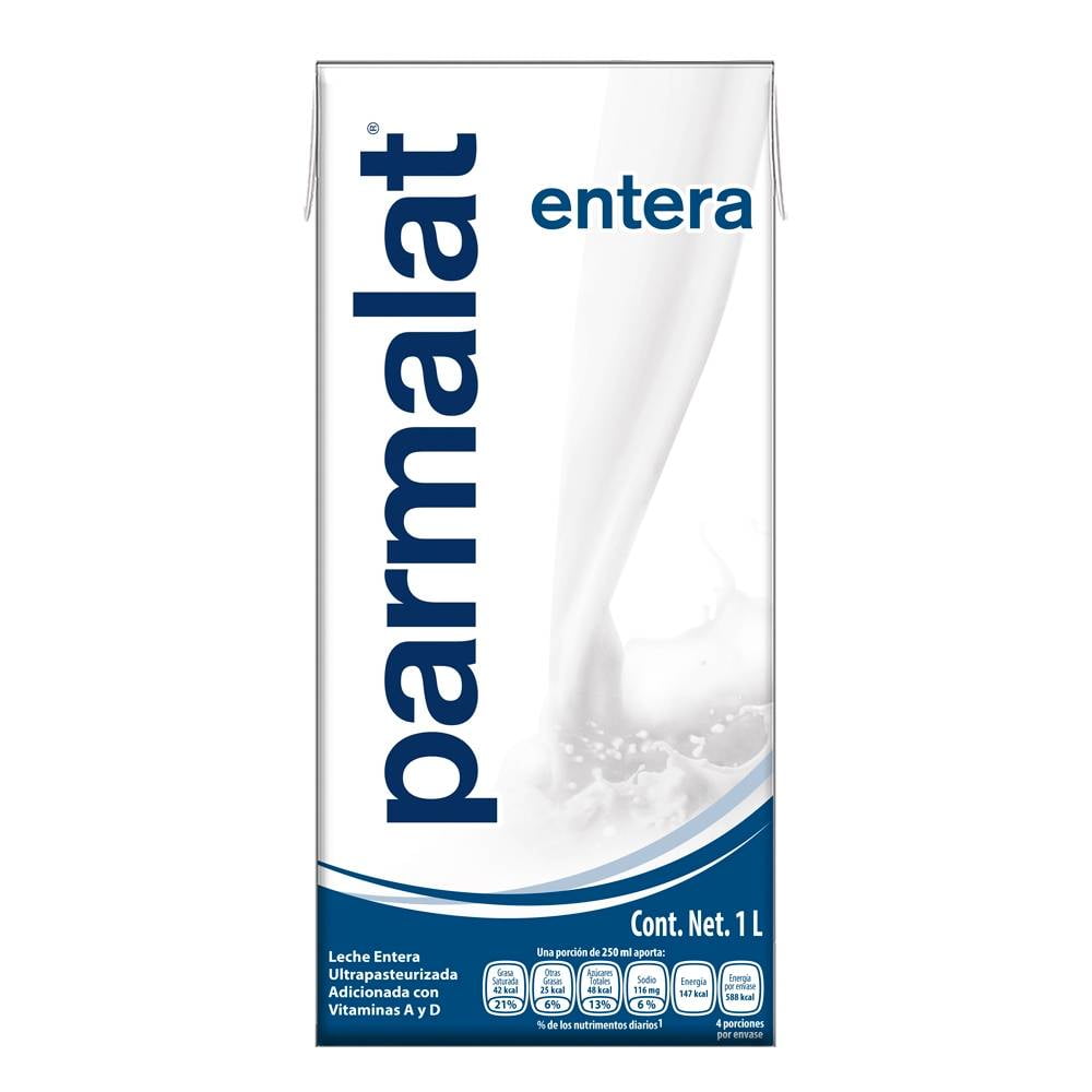 Leche Parmalat entera 1 l | Walmart en línea