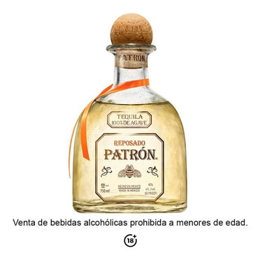 Tequila Patrón Silver 750 ml | Walmart en línea