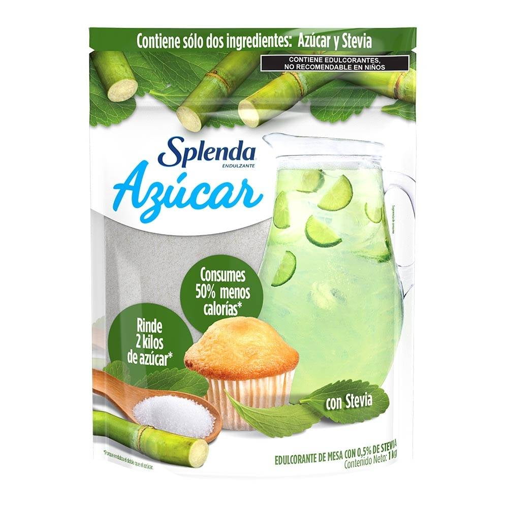 Endulzante Splenda azúcar con stevia 1 kg | Walmart en línea