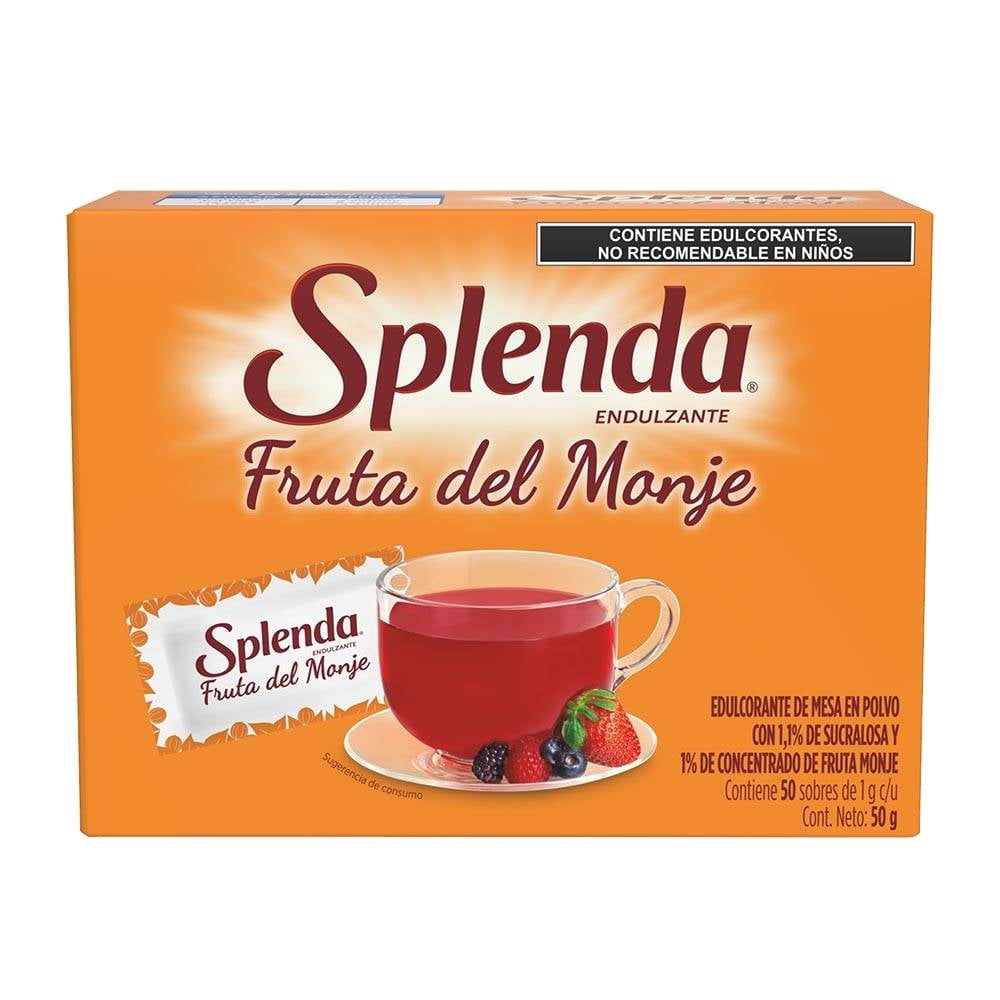 Splenda Endulzante Fruta del Monje 50 Sobres || Bodega Aurrera Despensa ...
