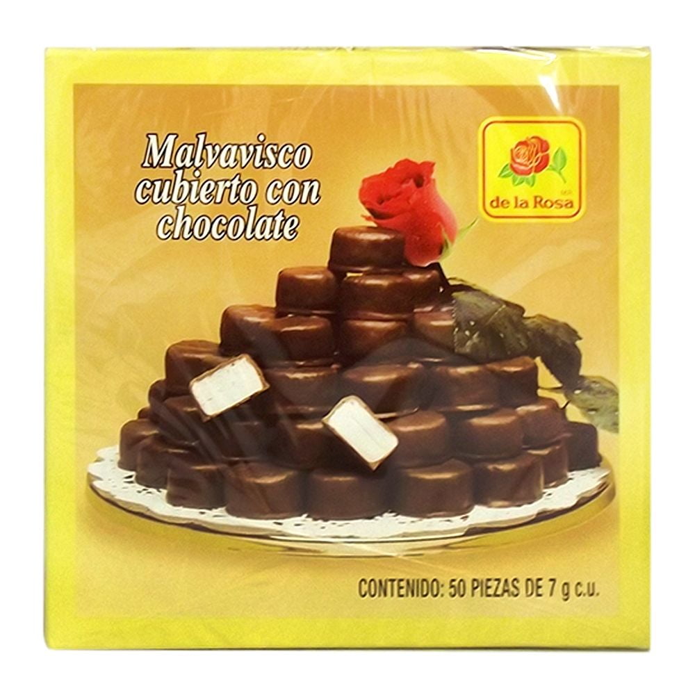 Malvaviscos De la Rosa cubiertos con chocolate 50 pzas | Walmart en línea