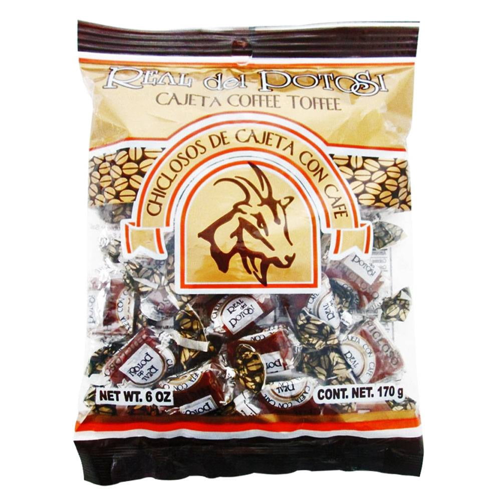 Chiclosos Real del Potosí sabor cajeta con café 170 g | Walmart en línea