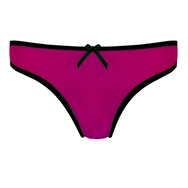 Bikini Vicky Form Talla M Encaje Negro con Vino | Walmart en línea