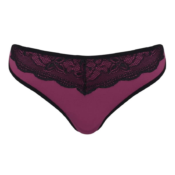Tanga Vicky Form Talla G Encaje Vino | Walmart en línea