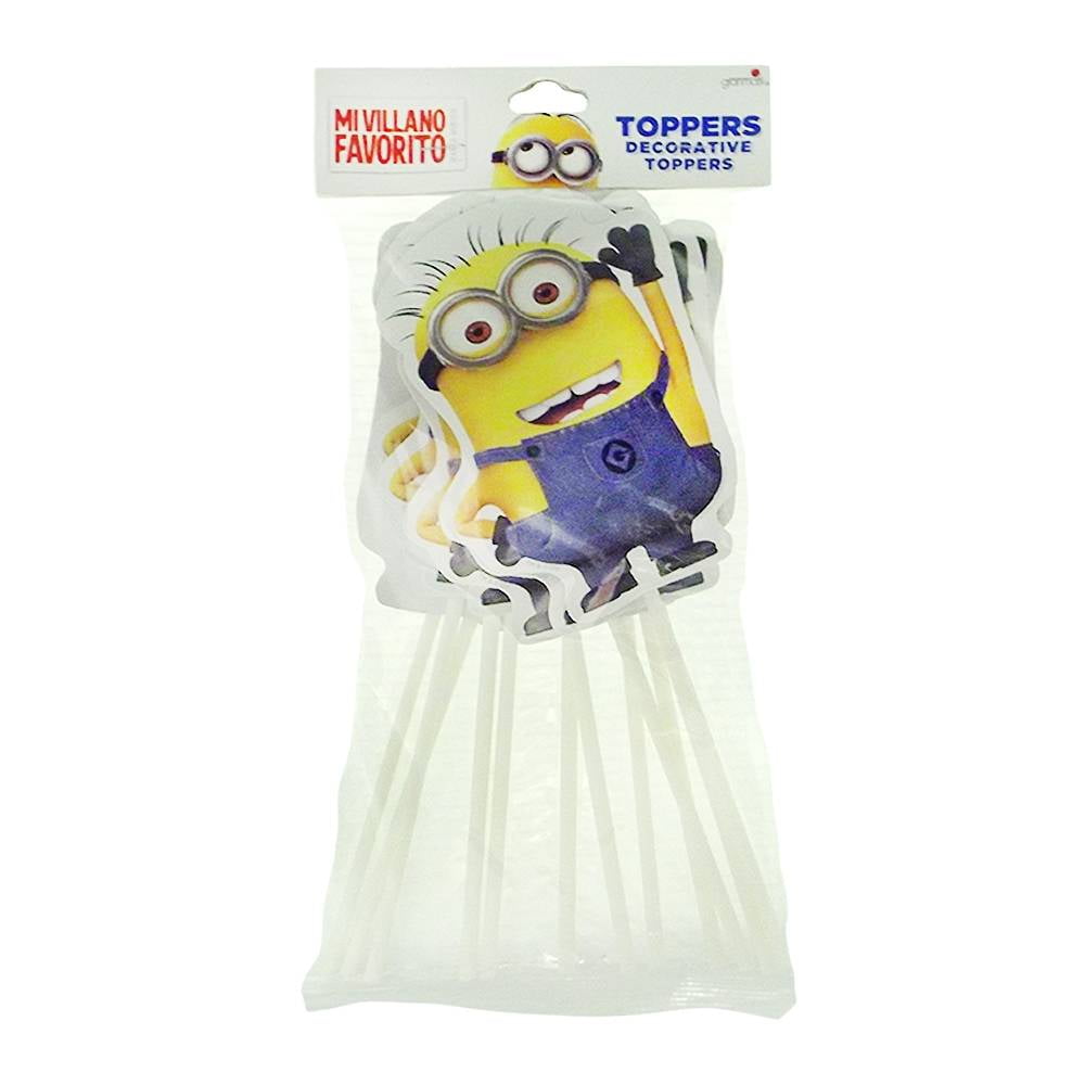Toppers Granmark Mi Villano Favorito decorativos 12 pzas | Walmart en línea