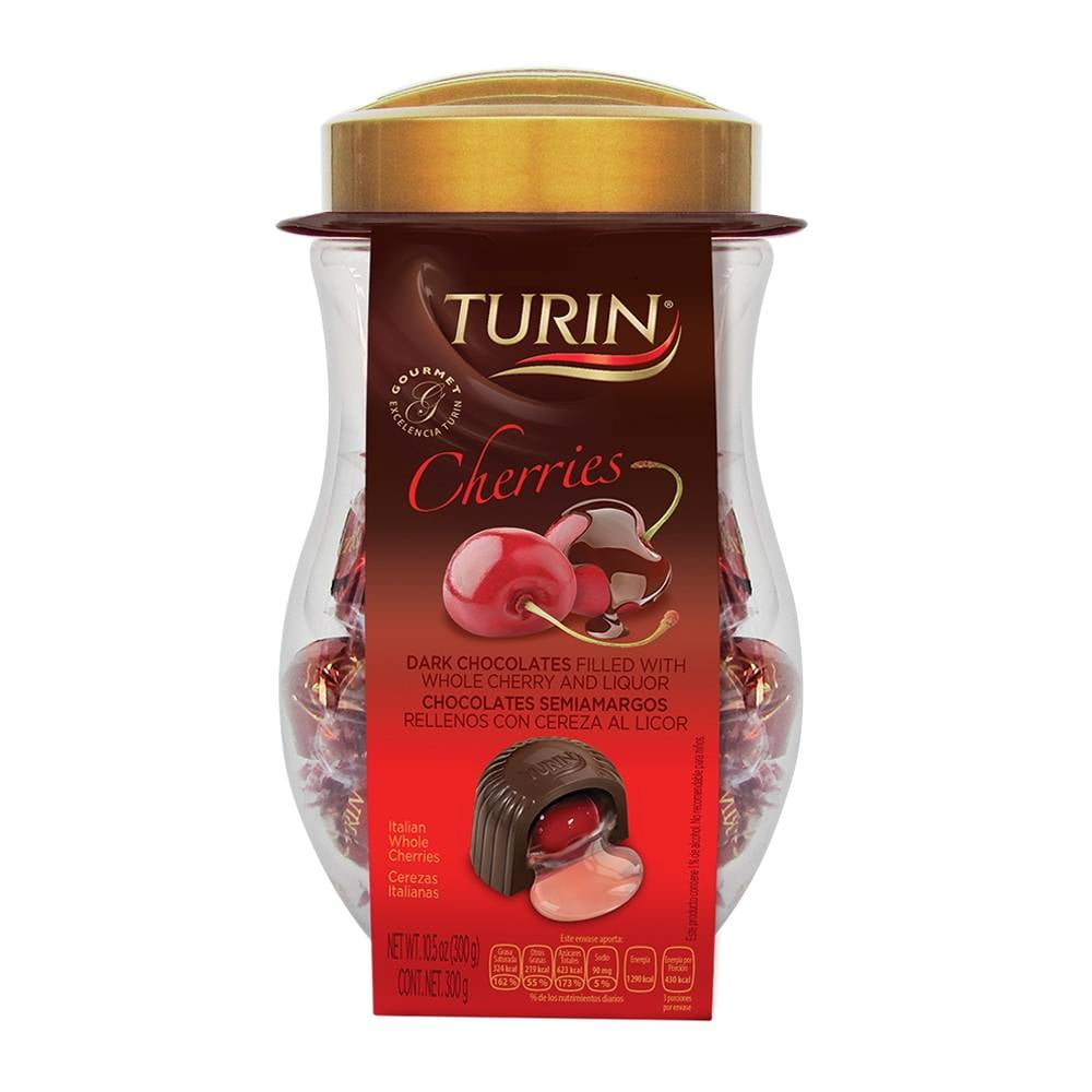 Chocolate Turin relleno con cerezas al licor 300 g | Walmart en línea