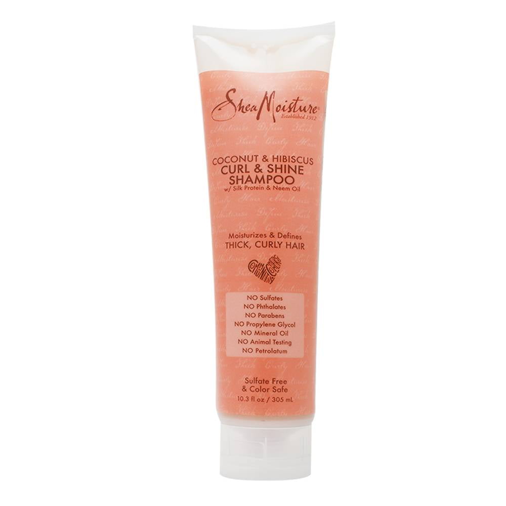 Shampoo Shea Moisture curl & shine de coco e hibisco 305 ml | Walmart ...