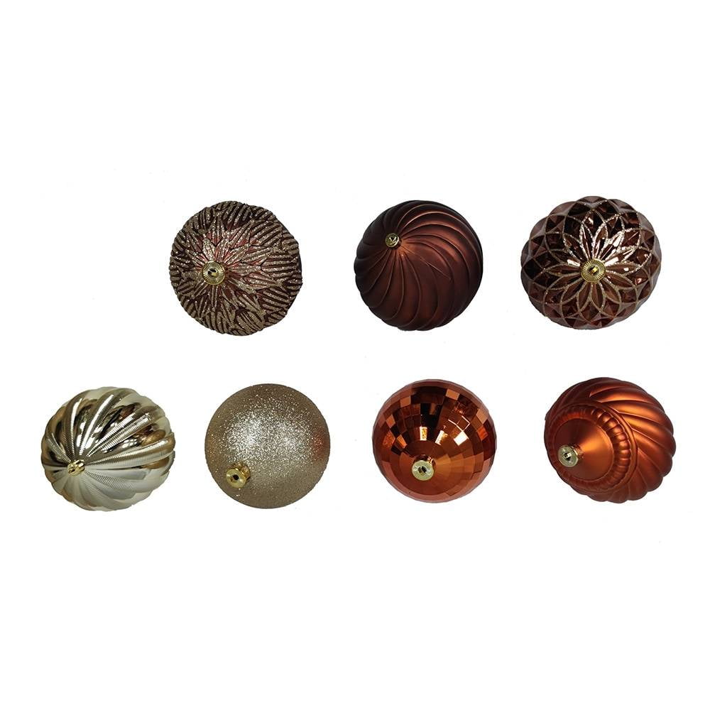 Adorno Holiday Time Esfera Irrompible Bronce 150 mm Varios Modelos 1 ...