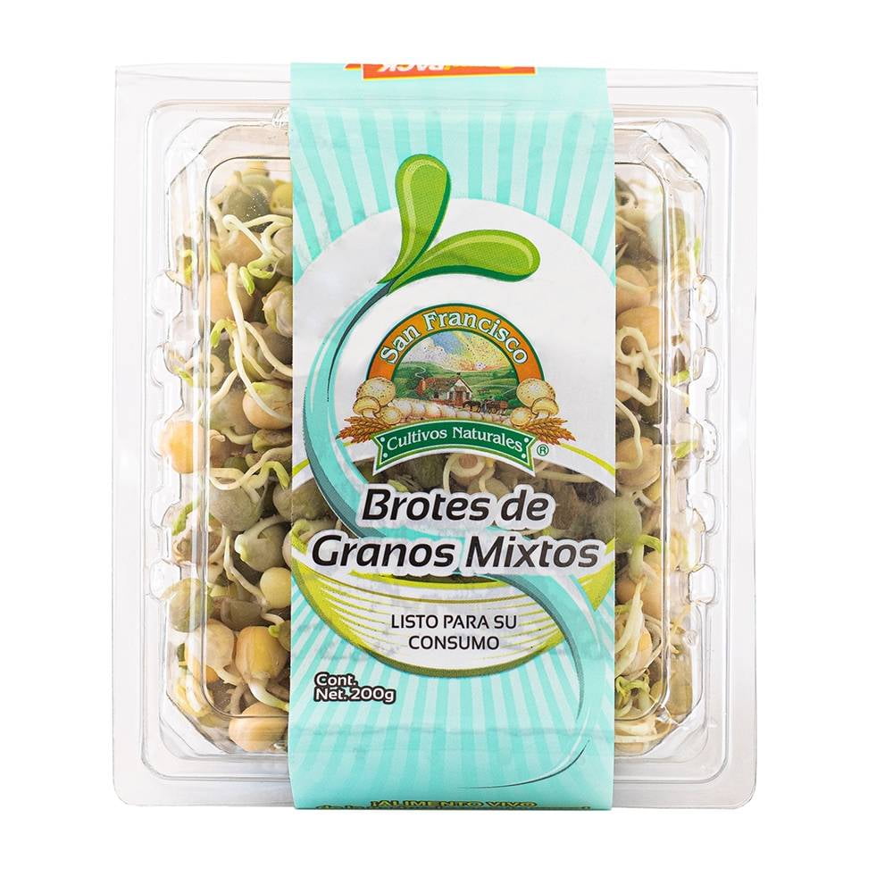 Brotes de granos mixtos Cultivos Naturales 200 g | Walmart en línea