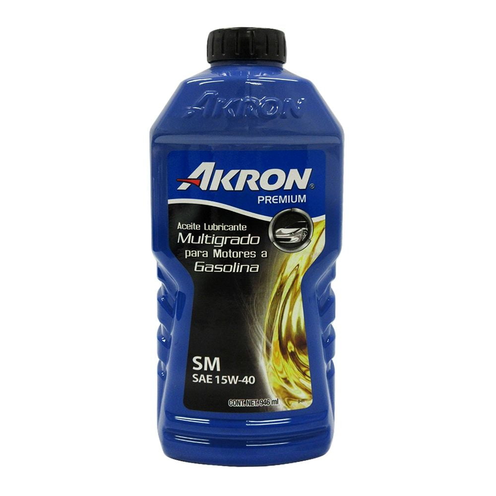 Aceite lubricante Akron premium multigrado SM SAE15W-40 946 ml ...