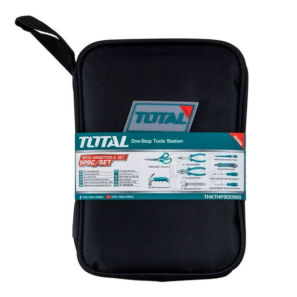 Set de Herramientas Total Manuales 9 pzas | Walmart en línea