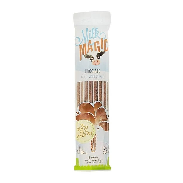 Popote Milk Magic sabor chocolate 6 pzas | Walmart en línea