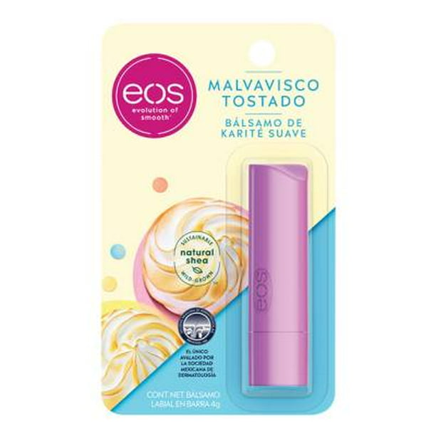 Bálsamo para labios Eos malvavisco tostado en barra 4 g | Walmart en línea
