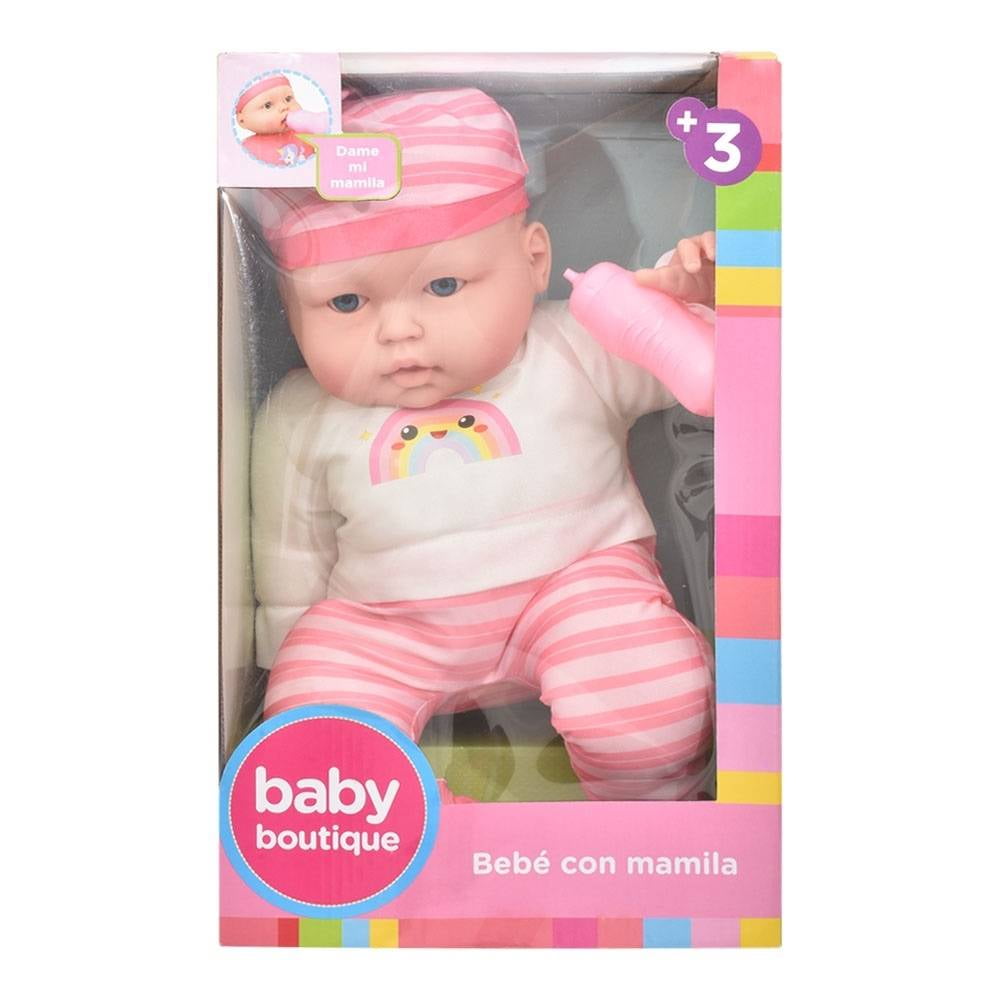 Muñeco Baby Boutique con Mamila Arcoíris Rosa | Walmart en línea