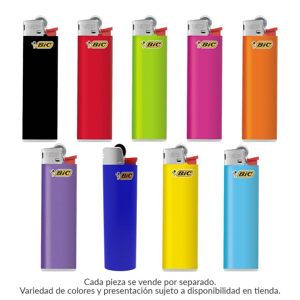 Encendedor Bic slim multicolor 1 pza | Walmart en línea